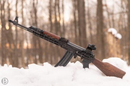 GKR-9DY Zastava Yugo-Serbian Kalashnikov Rifle Extended MLOK Rail - RS ...