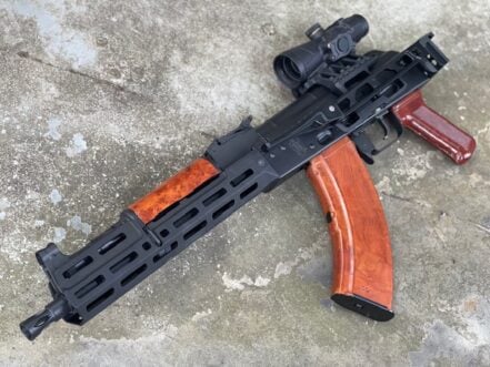 GKR-10MS Kalashnikov Rifle MLOK Rail with Sling Loop Cutout - RS Regulate